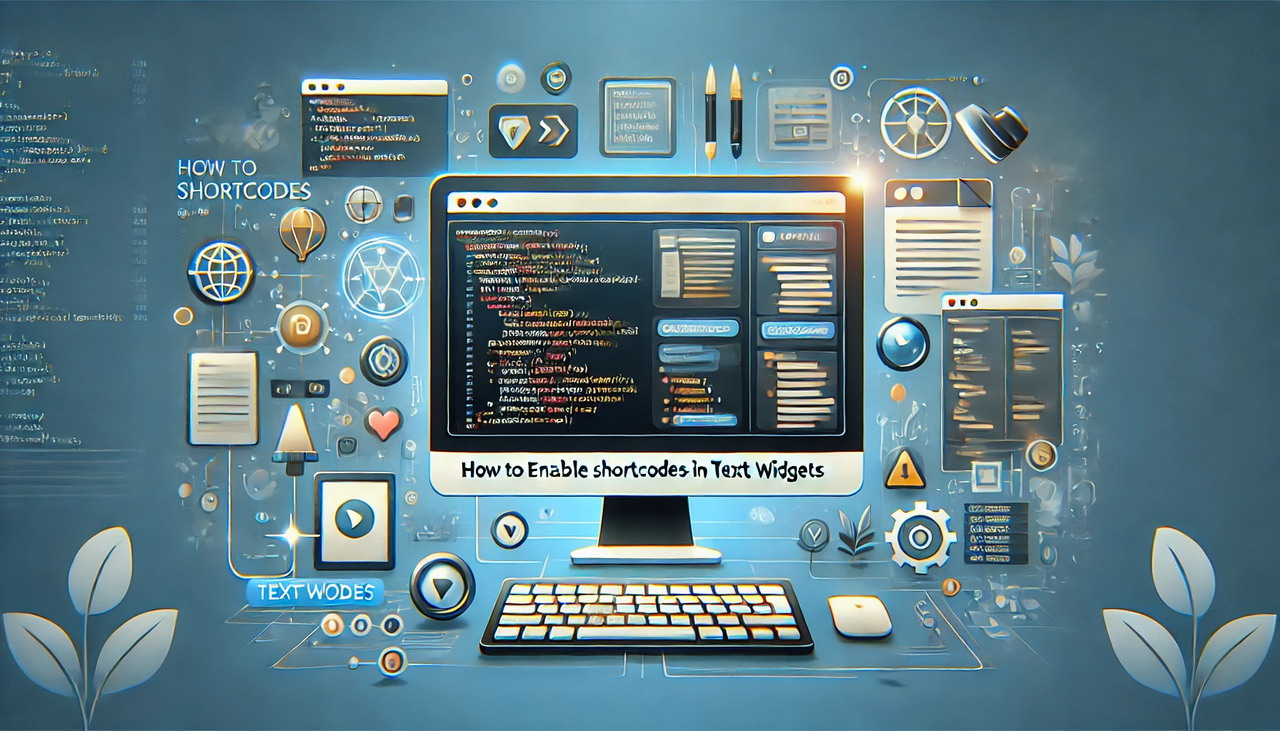 How To Enable Wordpress Shortcodes In Text Widgets